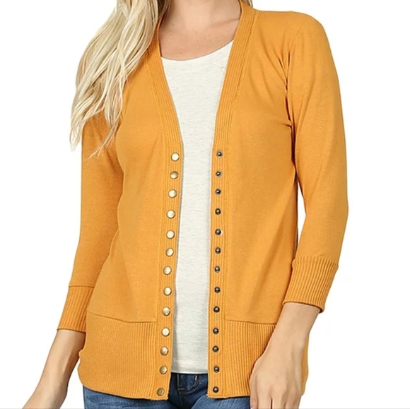Sweaters | Snap Front Cardigan | Poshmark